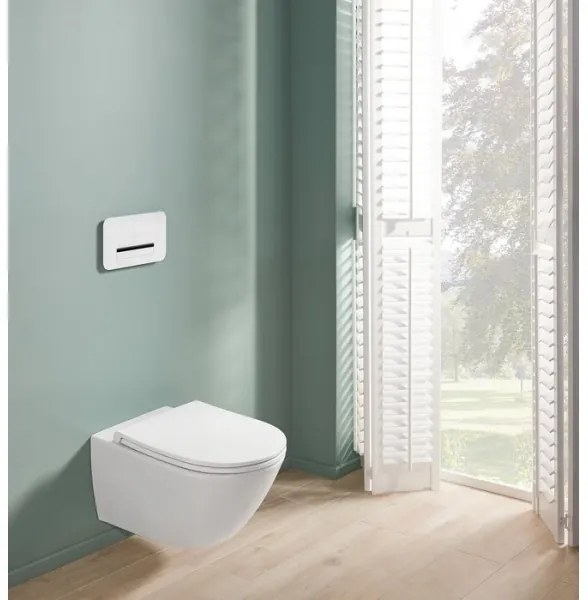Villeroy & Boch 4670T901 - Záv WC s prk SoftClose SUBWAY keramika/bílá