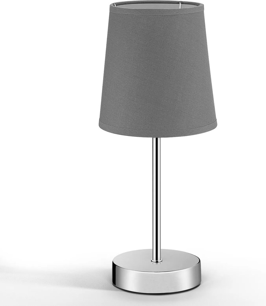 Stolní lampa Lumière šedá