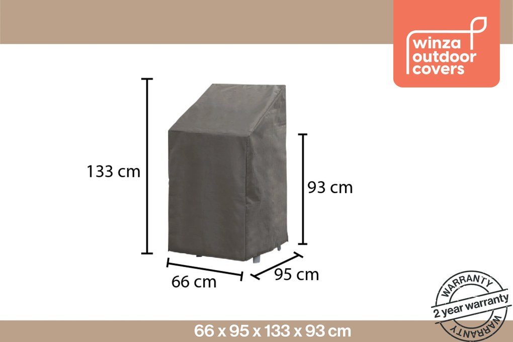 Obal na židle 66x95x133/93 Winza