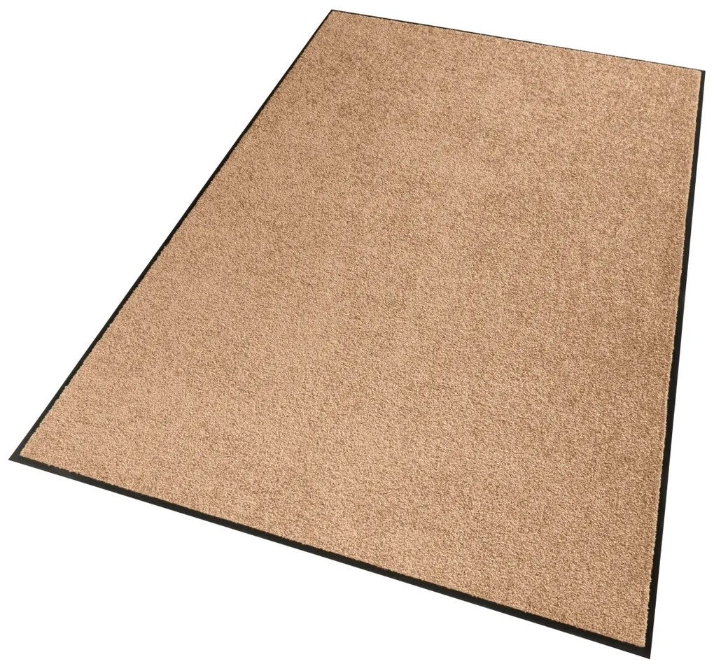 Hanse Home, Rohožka Wash & Clean 102041 Caramel, 90x150, hnědá, chodba / předsíň
