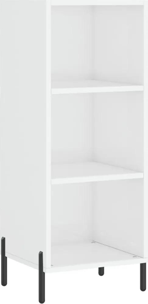 vidaXL Skříň highboard 34,5 x 34 x 180 cm kompozitní dřevo [3200331] Barva: šedá sonoma
