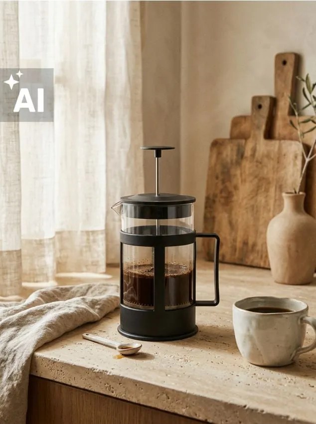 Sinsay - Kávovar typu French Press - černá