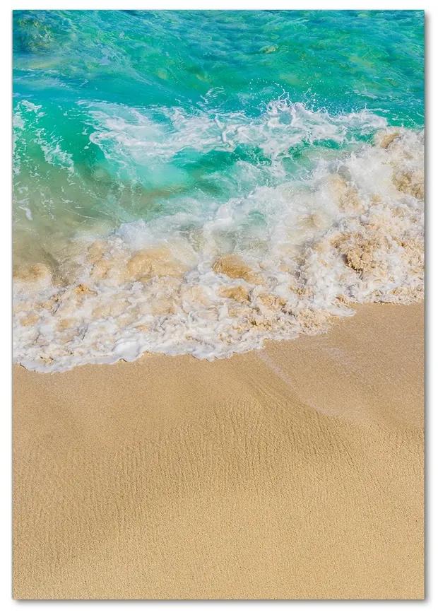 Wallmuralia Foto obraz sklo tvrzené Pláž a moře 70x100 cm