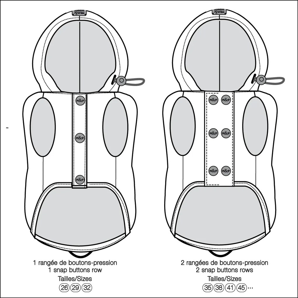 MILK&PEPPER Milkandpepper Babord pláštěnka pro psy zlatá Velikost: 32