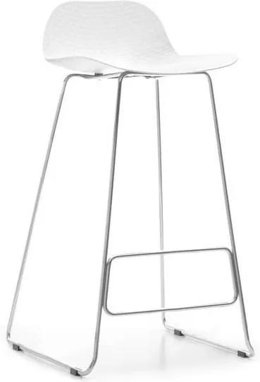 design4life Barová židle Dien Bílá