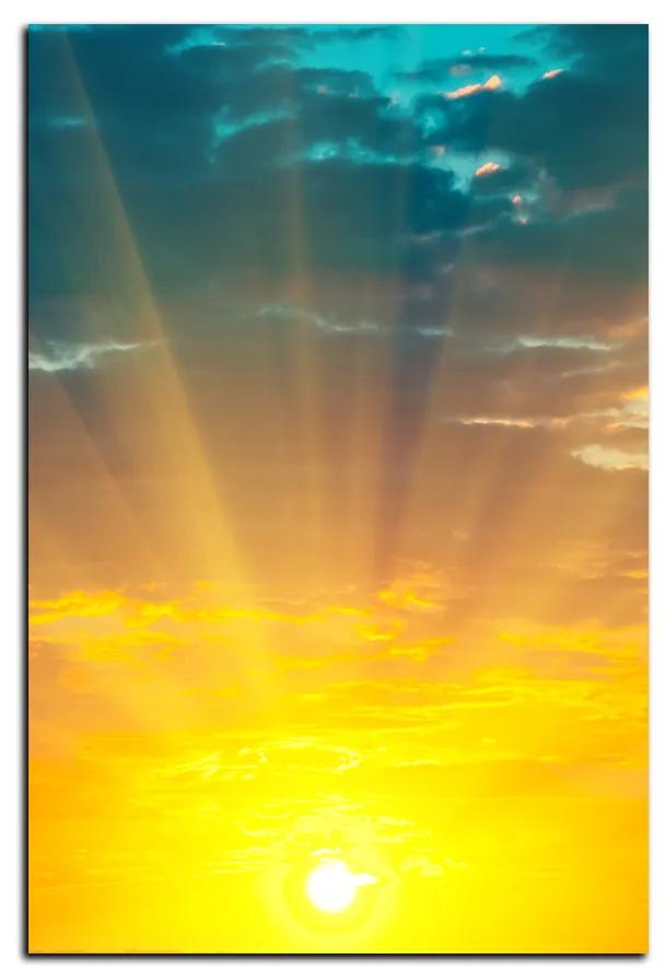 Obraz na plátně - Západ slunce - obdélník 7200A (100x70 cm)