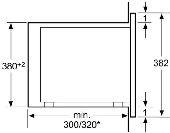 Bosch BFL523MS0 Vestavná mikrovlnná trouba