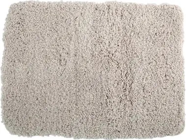 MSV MICROFIBER béžová / Koupelnová předložka / 50 x 70 cm / polyester