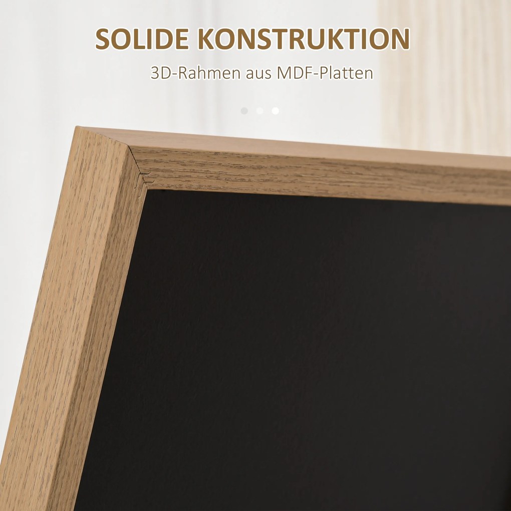 HOMCOM Stojací zrcadlo s dřevěnou strukturou Zrcadlo v plné délce Toaletní zrcadlo Make-up zrcadlo Stříbrná světle hnědá 40 x 35 x 147 cm do ložnice …