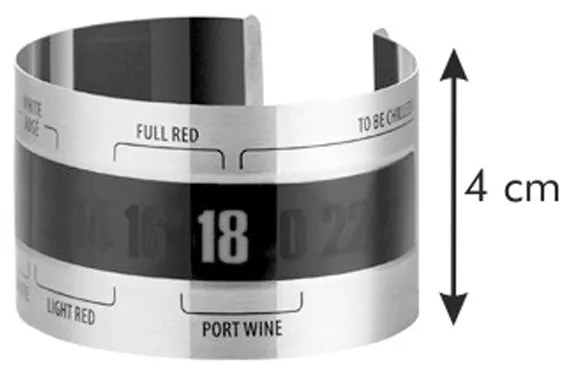 TESCOMA Teploměr na víno UNO VINO