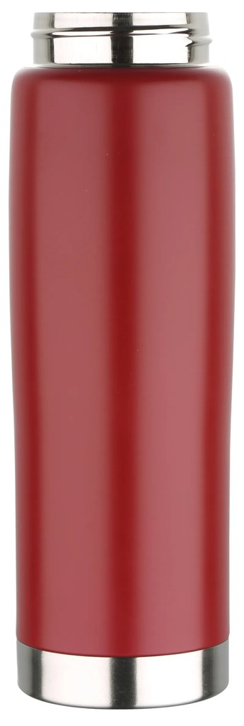 Láhev na pití z nerezové oceli Bergner 500 ml / červená