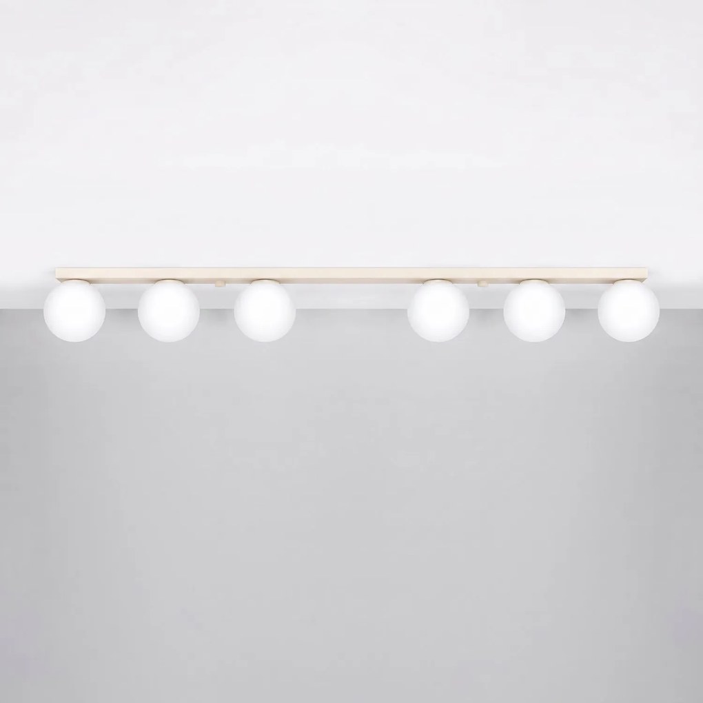 Sollux Lighting Stropní svítidlo YOLI 6 béžové
