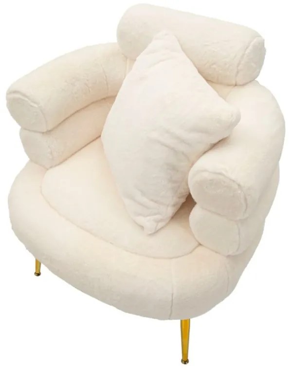 Designové křeslo Harmony bílé