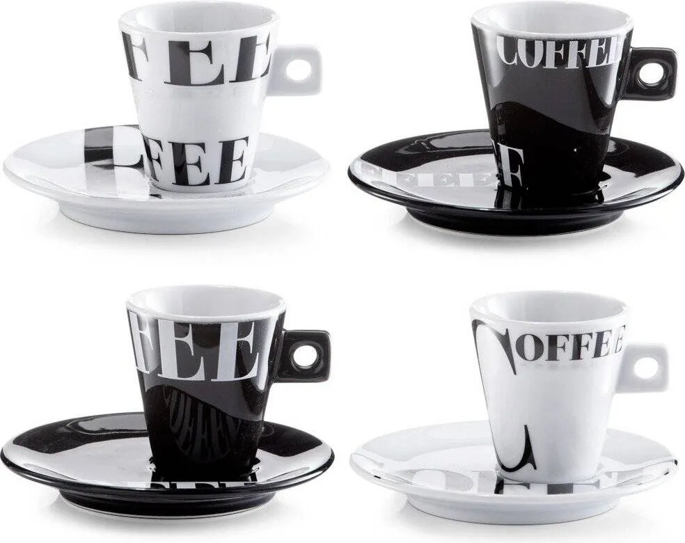 Sada na espresso COFFEE STYLE, 8 dílů, ZELLER