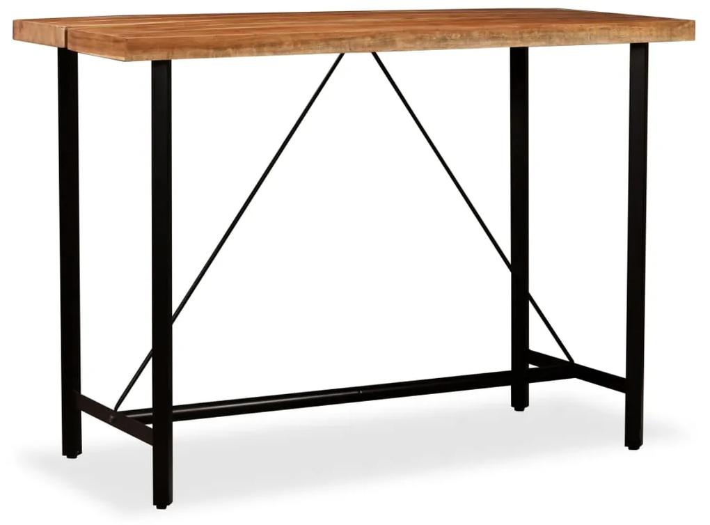 245437 vidaXL Barový stůl masivní akáciové dřevo 150 x 70 x 107 cm