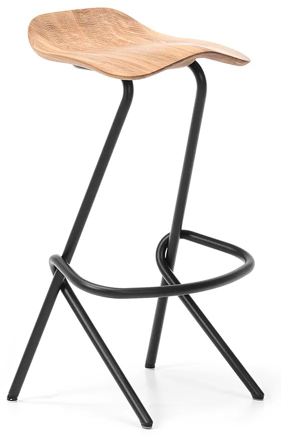 Designové barové židle Strain Barstool Low (výška 73 cm)