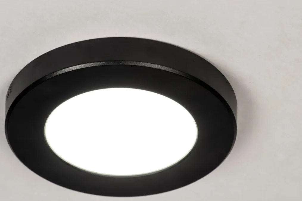 Stropní LED svítidlo Tempo Black 12