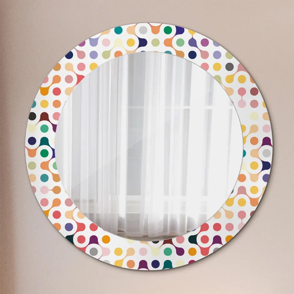 Kulaté dekorativní zrcadlo Bezproblémové vícenásobné fi 60 cm