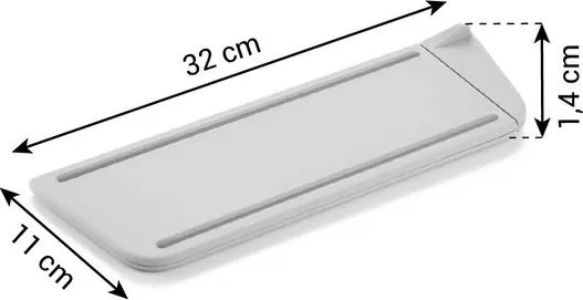 TESCOMA Krájecí deska sklápěcí COMPACT 32 x 22 cm