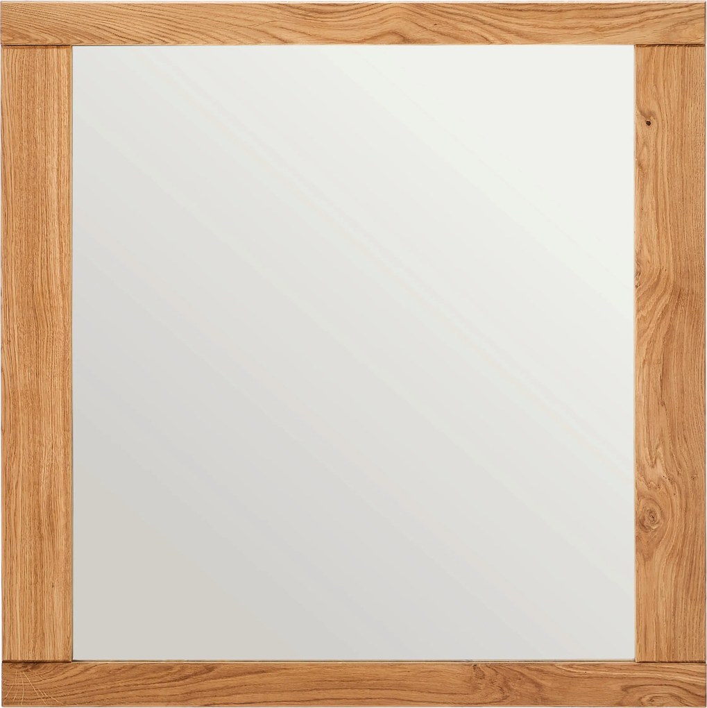 XXXLutz NÁSTĚNNÉ ZRCADLO, 80/80/2 cm, Linea Natura - Šatní skříně - 001416003102