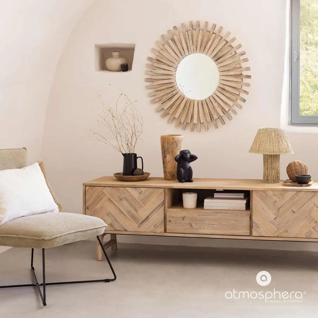 Stolní lampa boho ADRIA, výška 38 cm