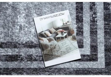 Dywany Luszczow Dětský kusový koberec MIRO 51325.805 pratelný  Geometrická, linky protiskluz, šedý Rozměr koberce: 200 x 290 cm