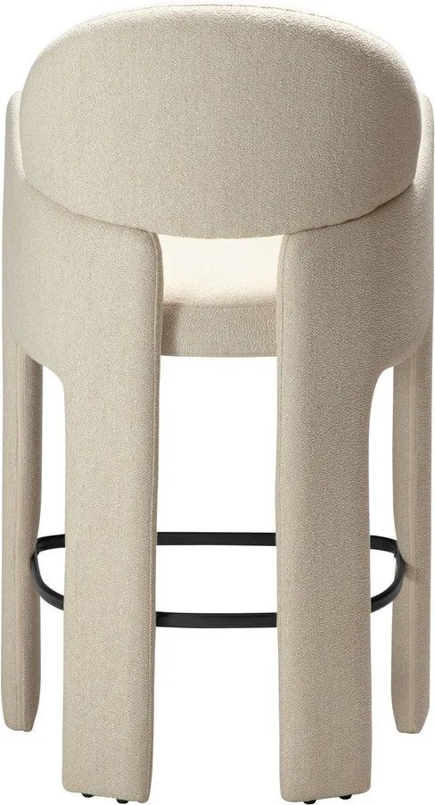 Béžová barová židle (výška sedáku 68,5 cm) Aole – DAN-FORM Denmark