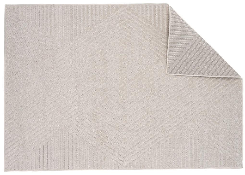 Obdélníkový koberec Aron, bílý, 290x200