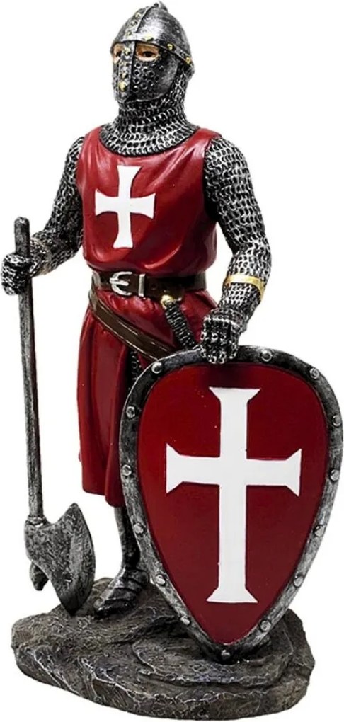 Madrid Magnificence Figurka křižáckého rytíře 18,5 cm - Polyresin - MC-23133