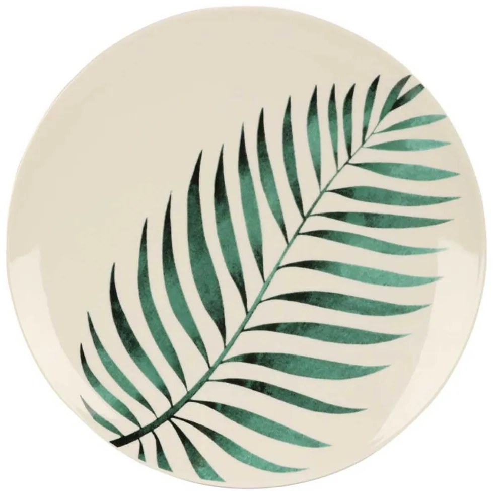 Porcelánový talíř Leafs 1, (fi) 27 cm, listy