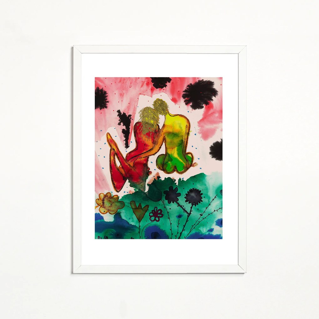 Marascaud | Přírodní vyhlídky Rám: Bílý, Velikost: 30 x 20 cm