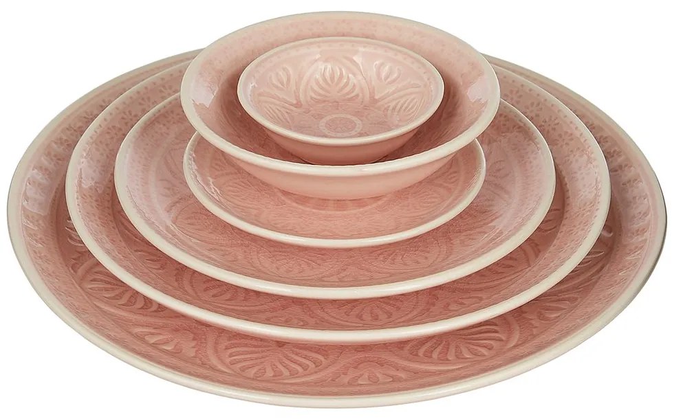 SUMATRA Miska 14 cm - sv. růžová