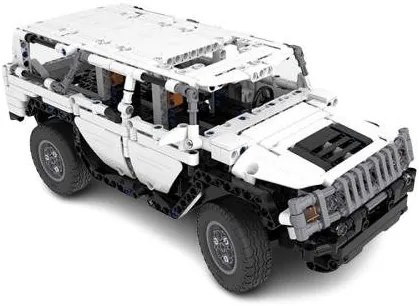 Auto cada rc stavebnice hummer h2 warrior 325 dílků