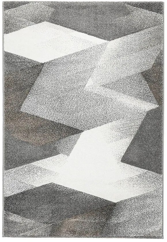 Breno Kusový koberec VEGAS HOME 59/BWB, 200x290 cm, Vícebarevné/Šedá