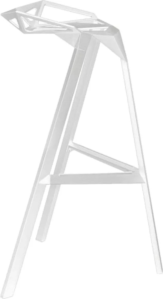 Výprodej Magis designové barové židle Stool_One (výška 74 cm) - bílá