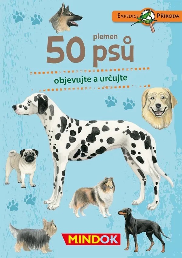 Společenská hra expedice příroda: 50 plemen psů