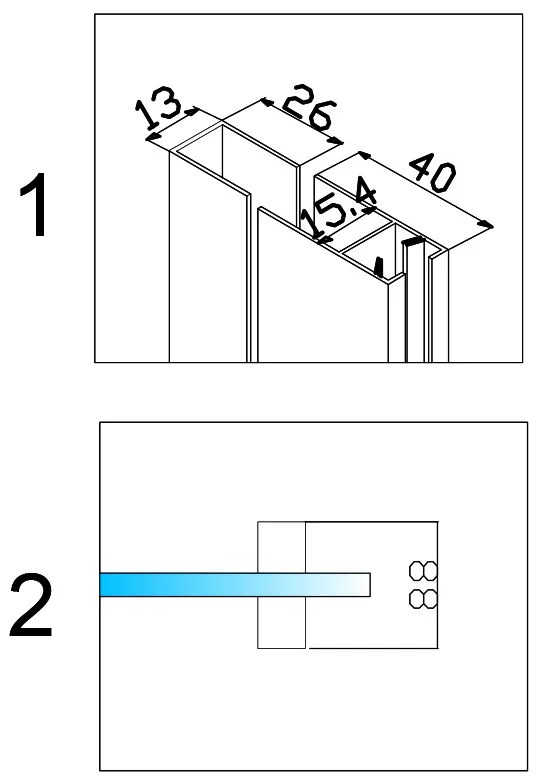 BPS-koupelny Posuvné sprchové dveře HYD-PD03 110 černá/transparent pro instalaci do niky