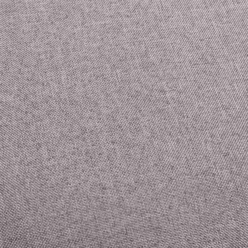 Barová židle světle šedá textil 249575