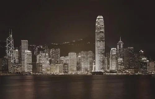 Vliesová fototapeta, rozměr 418,5 cm x 270 cm, Hong Kong, P+S International CL63C