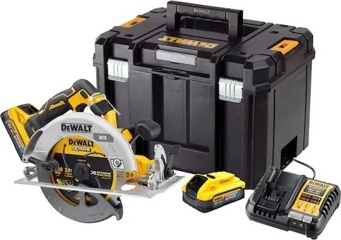 Aku kotoučová pila DeWALT DCS573H2T-QW, 2x XR POWERSTACK 5,0 Ah (064097)