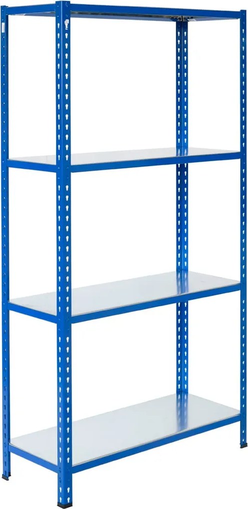 Bezšroubový kovový regál 200x80 cm (VxŠ) L profil