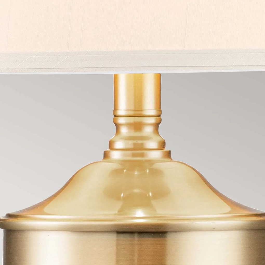 Elstead Quoizel DENISSON BB velká stolní lampa 80 cm/broušená mosaz/1xE27