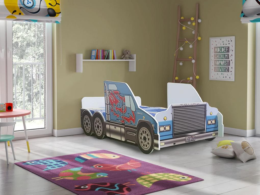 Plastiko Dětská auto postel Truck 160x80