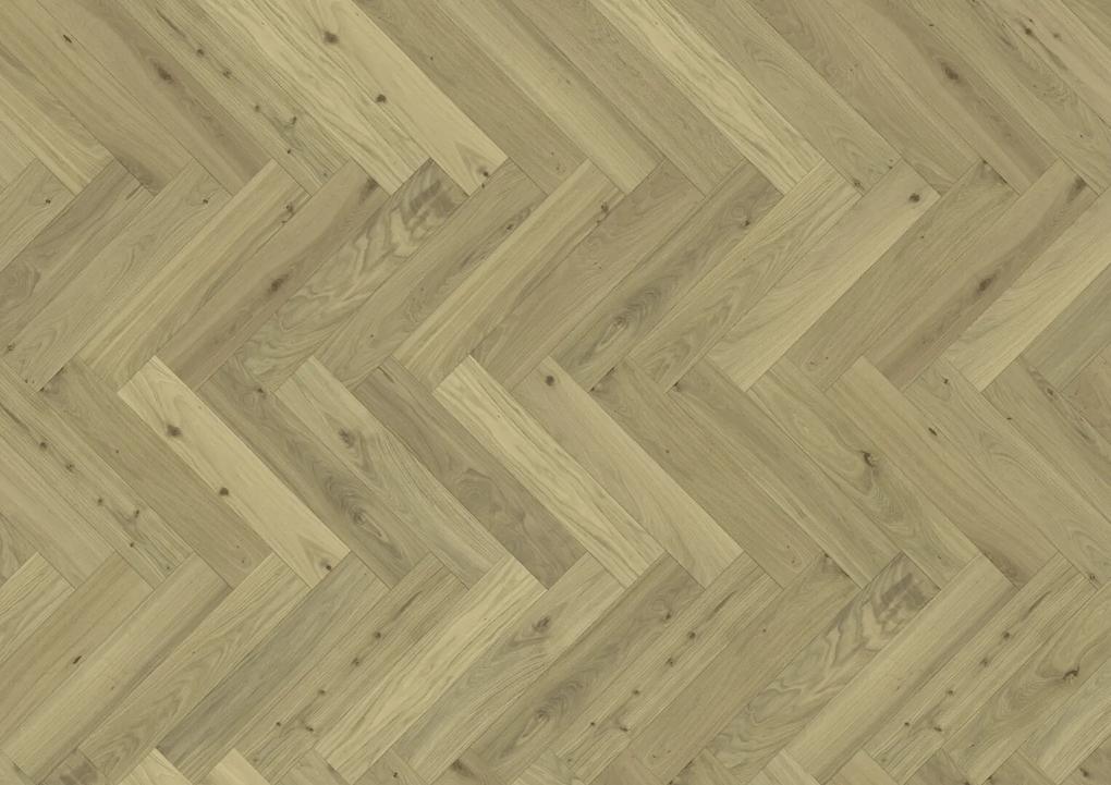Dřevěná podlaha Dub CC Dim bílý - přírodní olej - 111PCCEKDWKE16R