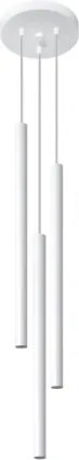 Lustr SOLLUX Pastelo 3p G9 3x40W bez zdroje SL.0467 bílá