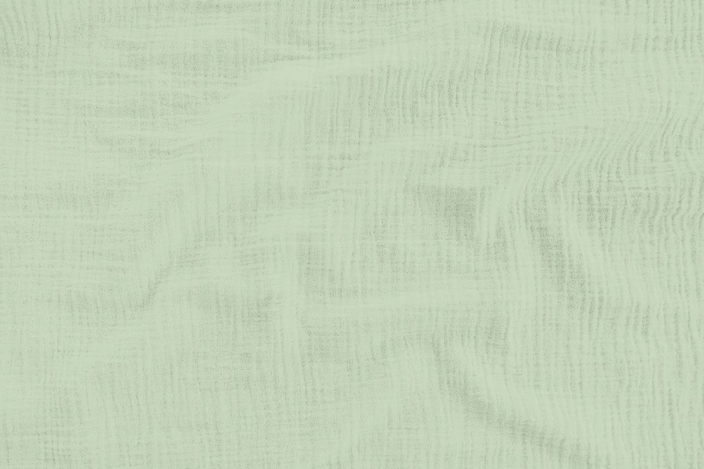 Celoroční mušelínový povlak na polštářek Salvia - GOTS Velikost: atypický 40 x 60