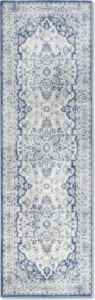 Villeroy & Boch, Běhoun Villeroy & Boch 106122 Cream, Blue, 80x240, modrá, ložnice
