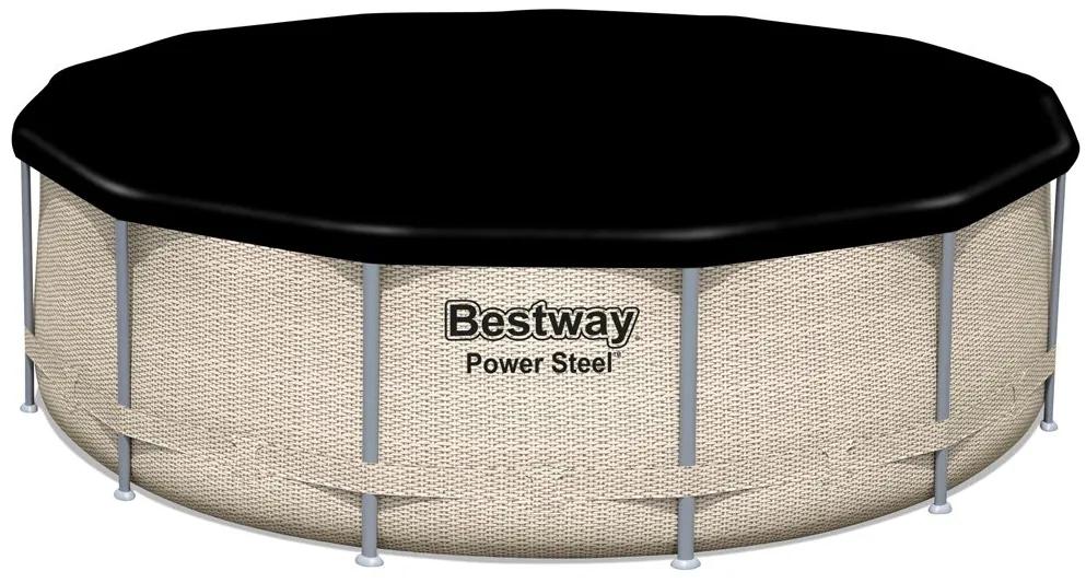 Bestway Bazén Steel Pro 671 x 132 cm design kámen