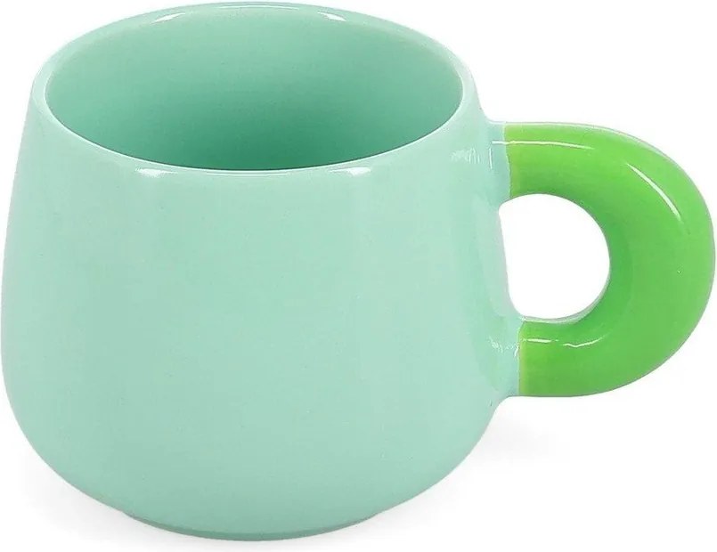 Světle modrý hrnek z kostního porcelánu 470 ml Coco – ONA