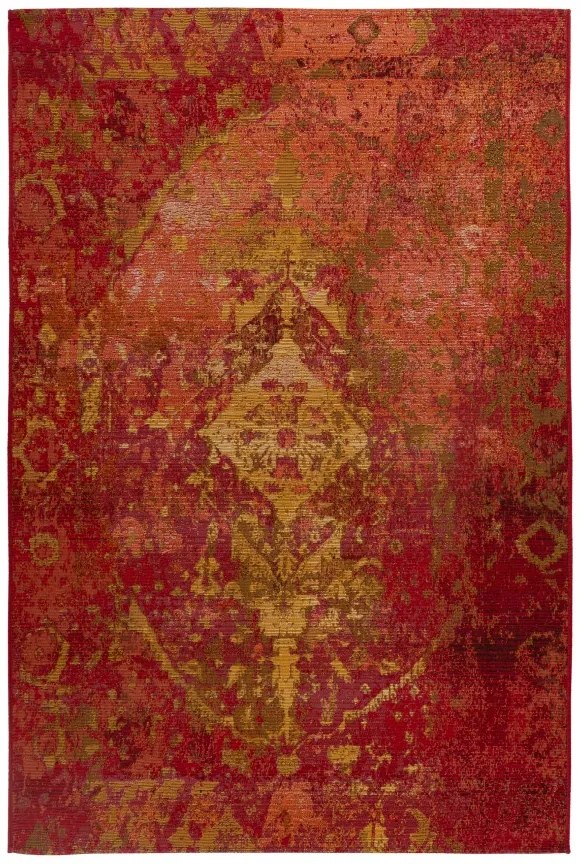 Obsession, Kusový koberec My Gobelina 643 red – na ven i na doma, 160x230, červená, chodba / předsíň